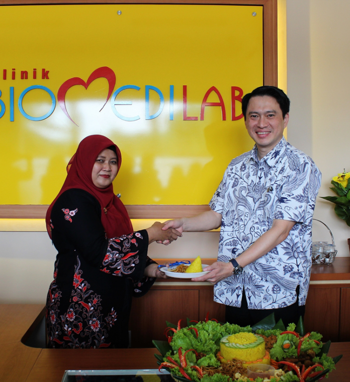 Inauguration of the Opening of the New Biomedilab Jakarta Br